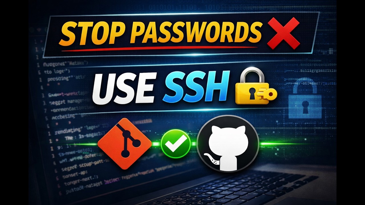 How to Connect Git to GitHub Using SSH (No Password Needed)