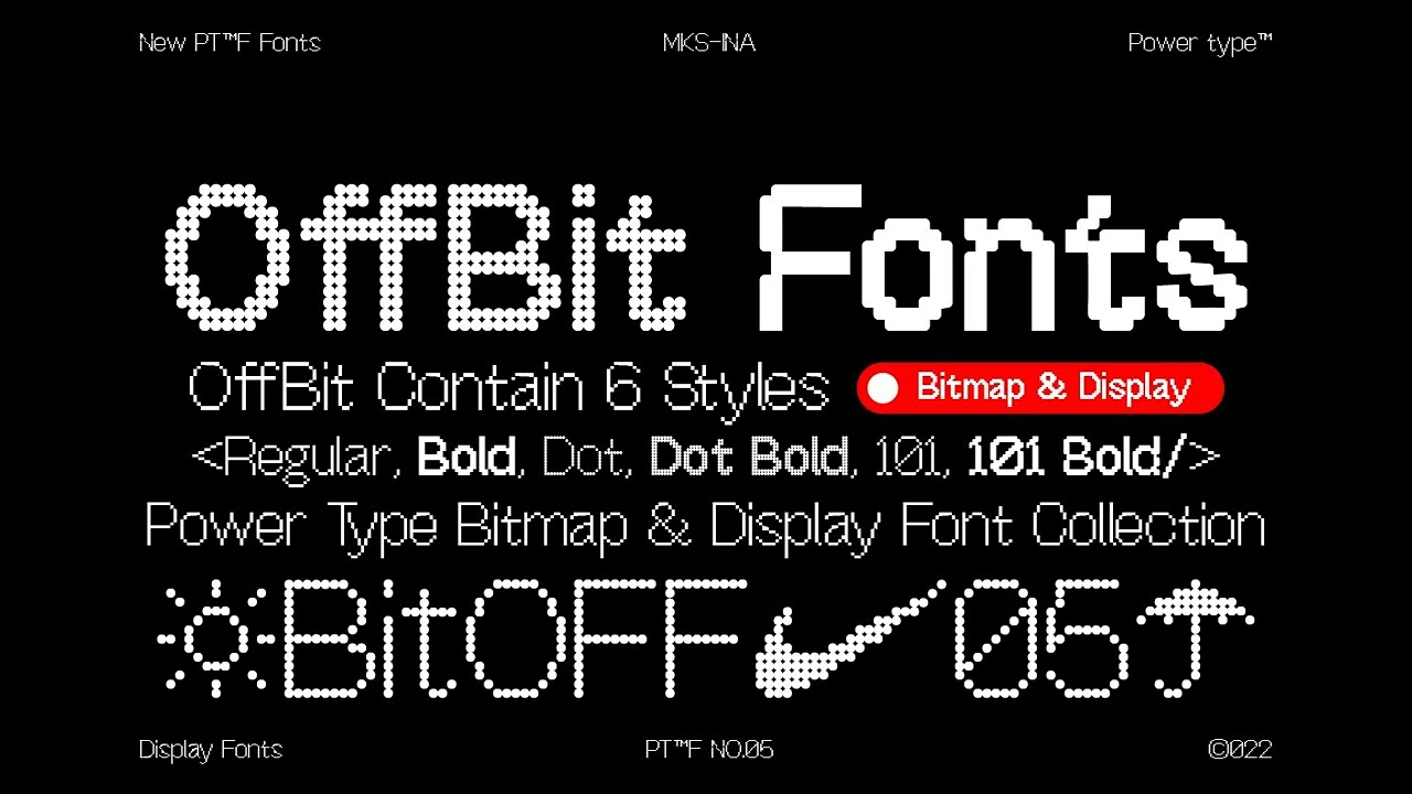 OffBit Font - Download at YouWorkForThem