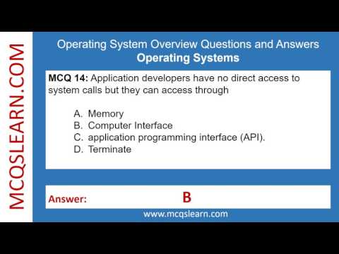 Operating System Overview Notes PDF | Operating System Questions Answers | Class 9-12 Notes | OS App