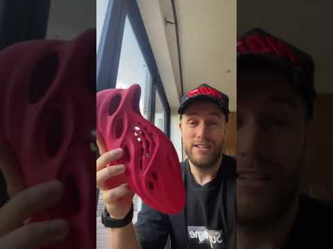 Yeezy Foam RNNR VERMILION 🔴 London Pickup & First Impressions