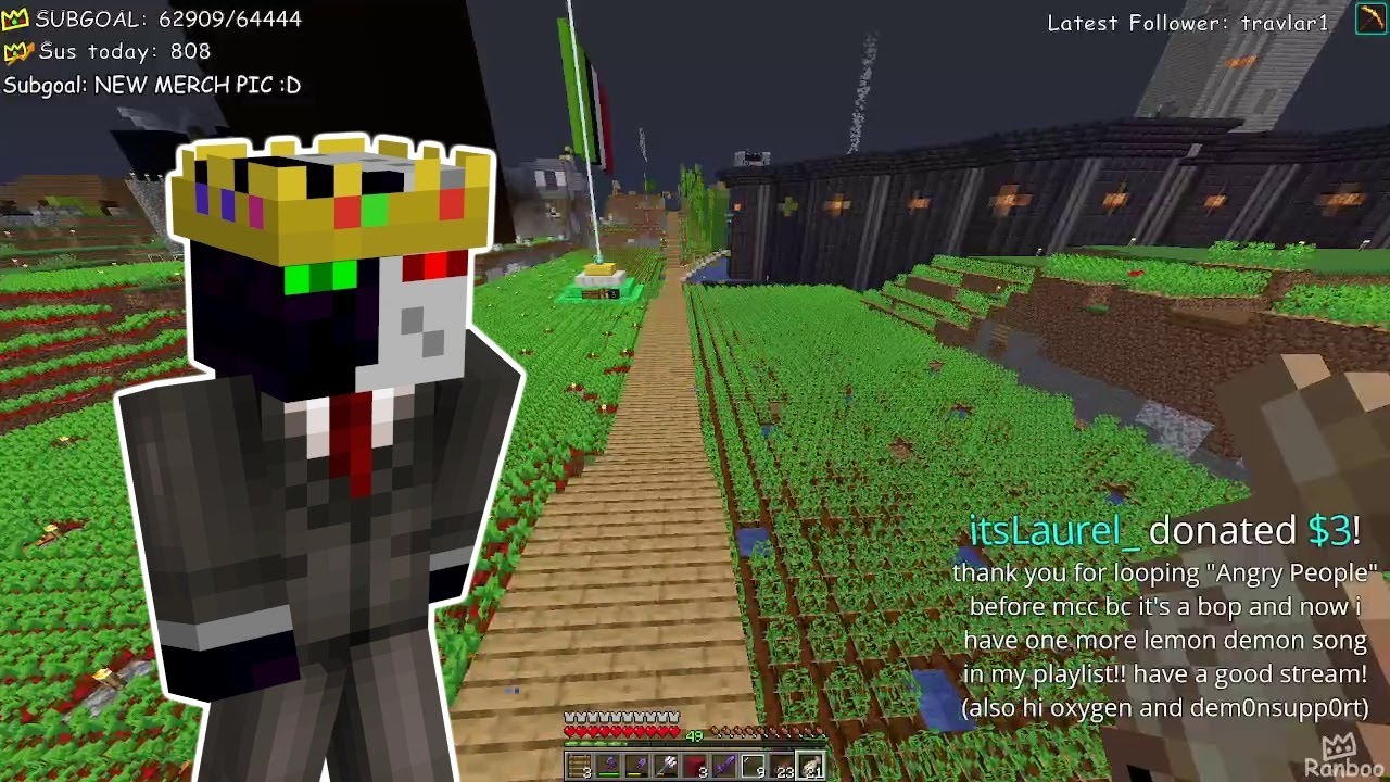 National Ranboo Day Short Stream - Dream SMP (07-26-2021) VOD