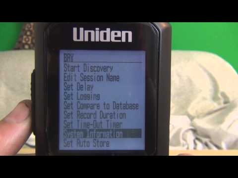 Uniden BCDx36HP Trunk Discovery