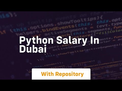 python salary in dubai