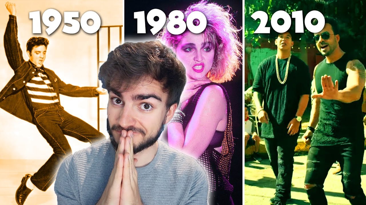 Modas Musicales de 1950 a 2010 | Jaime Altozano