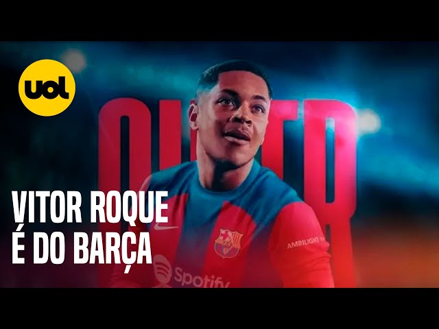 Barcelona anuncia oficialmente a contratação de Vitor Roque