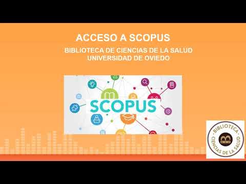 Acceso a Scopus