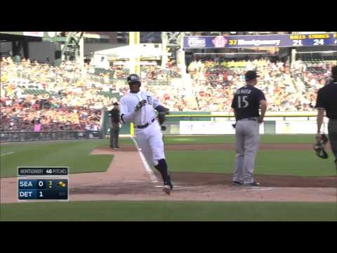 SEA@DET: Davis scores on error, gives Tigers the lead