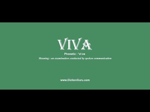 viva: Pronounce viva with Meaning, Phonetic, Synonyms and Sentence Examples