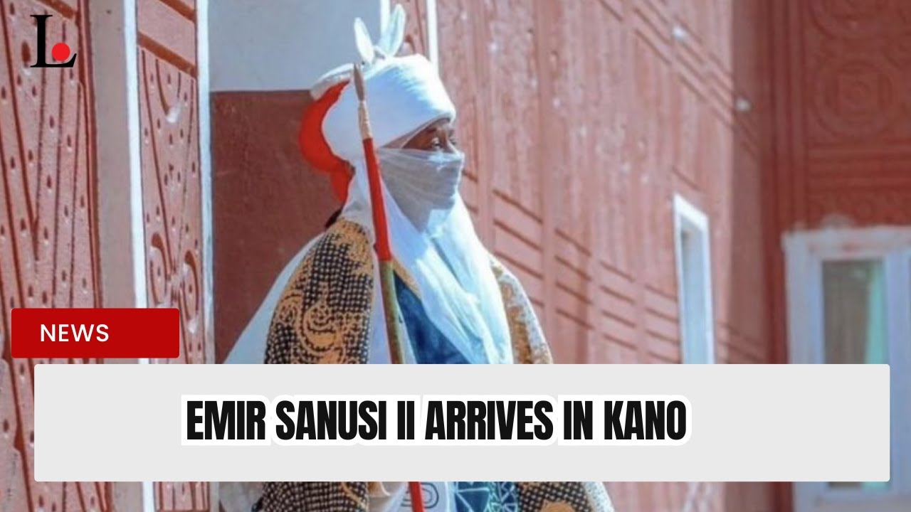 Emir Sanusi II Storms Kano, To Get Appointment Letter