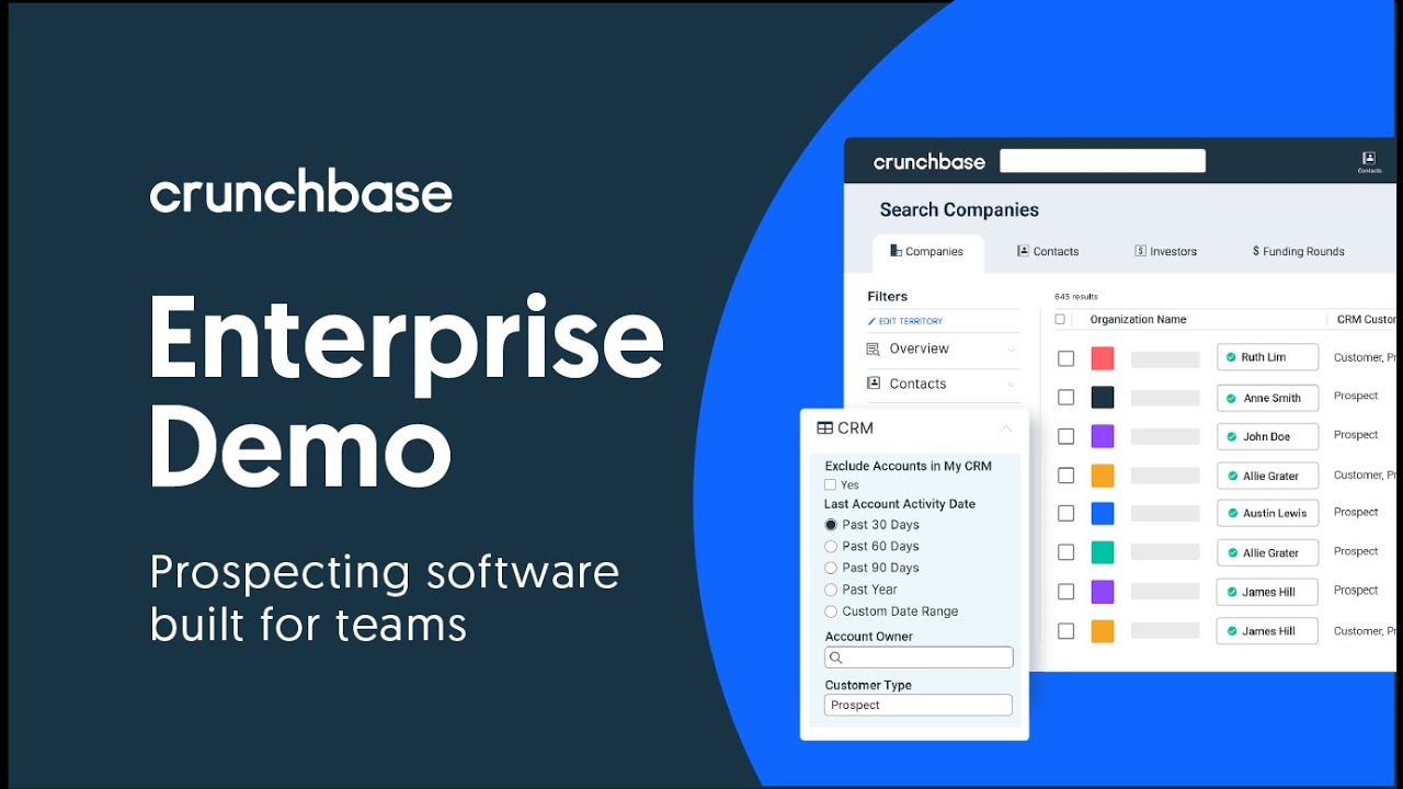 Prospecting Software Built for Teams | Crunchbase Business