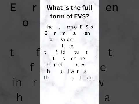 EVS #full form of EVS #Environmental Science