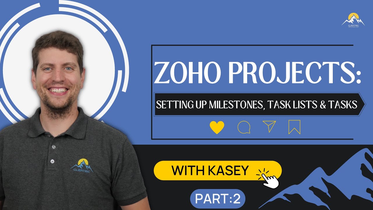 ZOHO Projects: Setting Up Milestones, Task Lists & Tasks | Tutorial | Part:2
