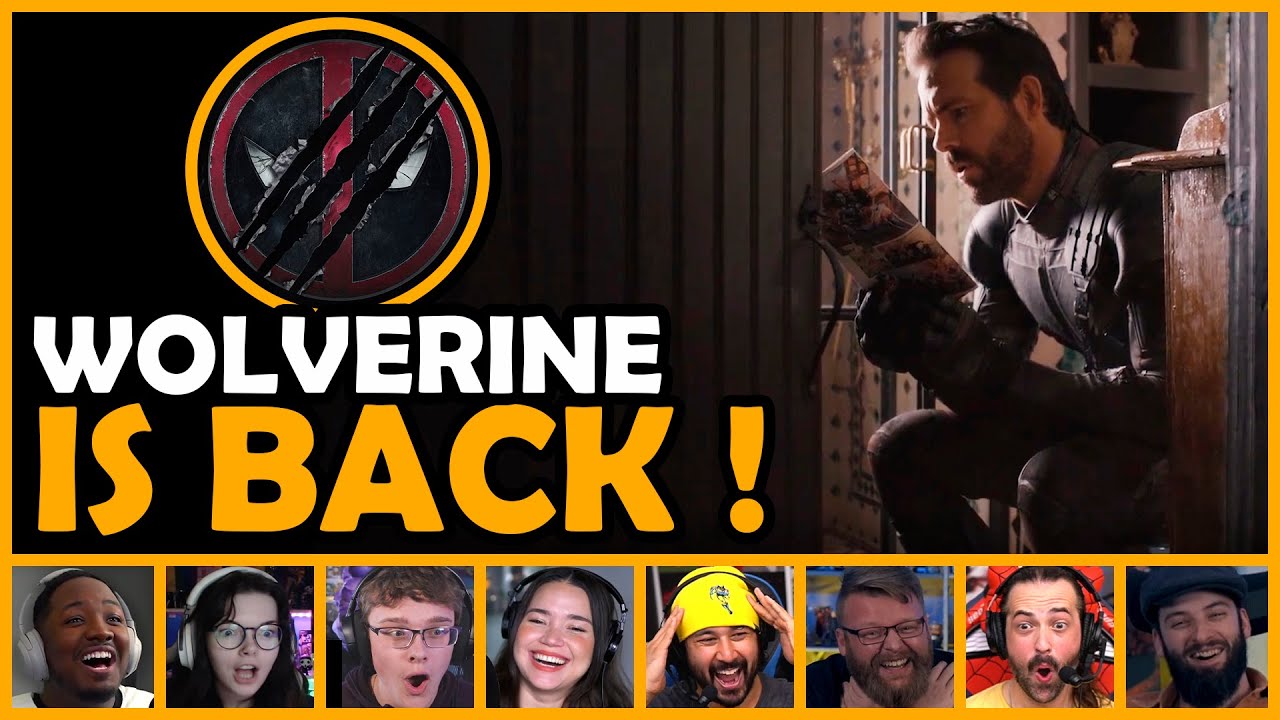 Reactors Reaction to WOLVERINE: HUGH JACKMAN On Deadpool 3 Update