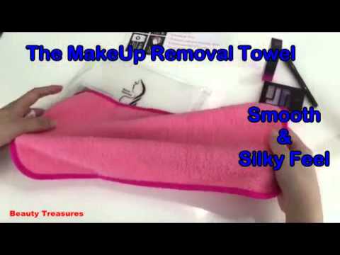 Makeup removal towel