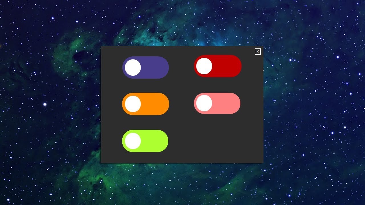 MODERN UI DESIGN VB.NET TOGGLE BUTTON
