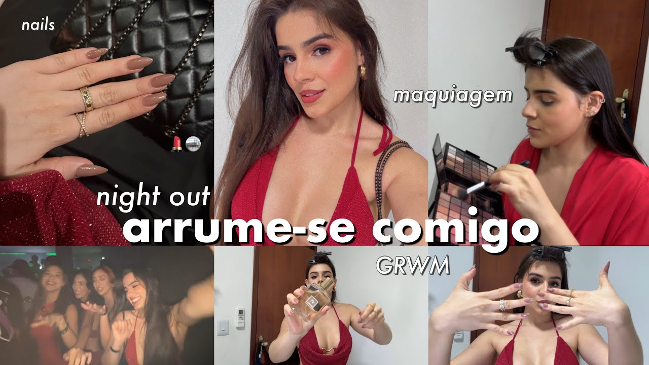GET READY WITH ME FOR A DATE | Nails, makeup and outfit 💄🪩✨