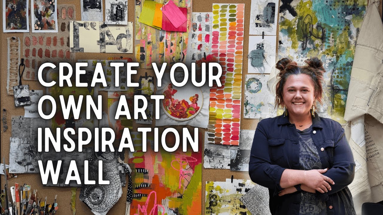 Arrange my bulletin board with me | Mood Board | Pin Board