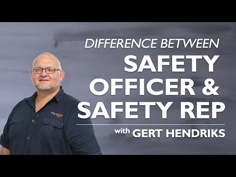 Difference Between A Safety REP And A Safety Officer