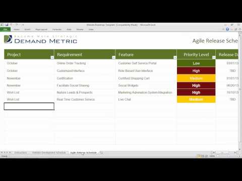 Website Roadmap Template