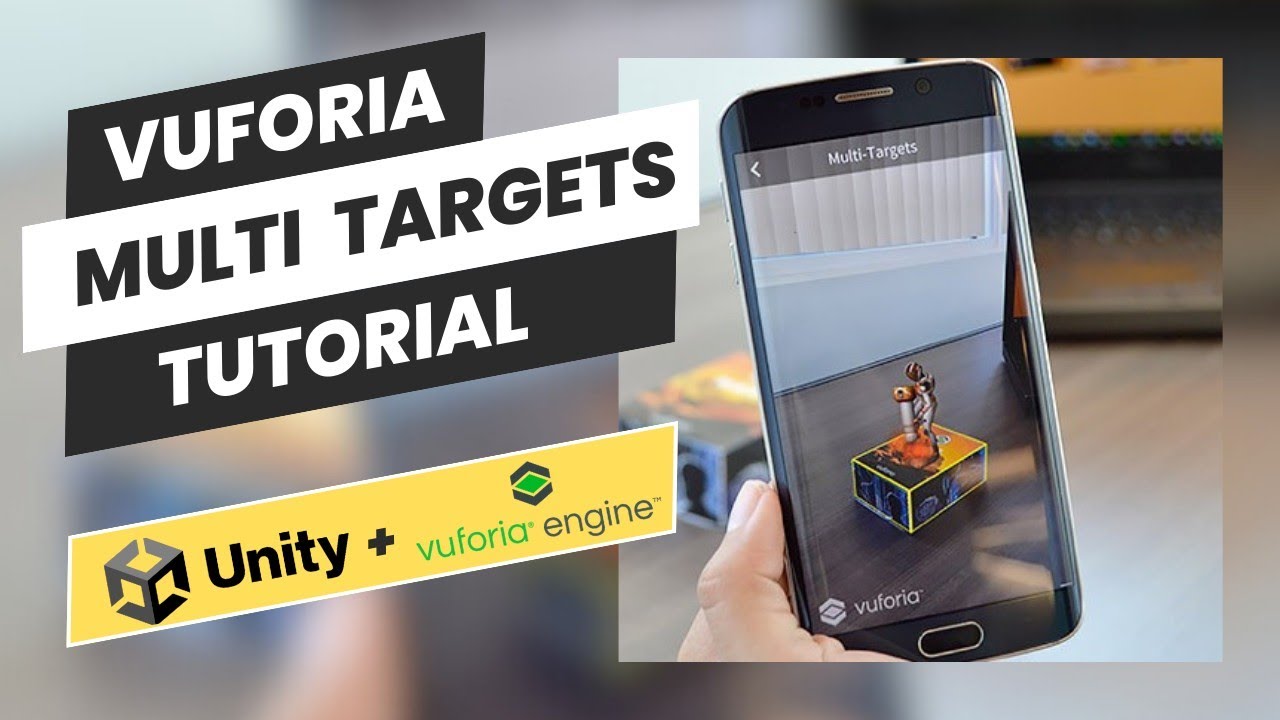 Vuforia Unity tutorial - Multi targets (box targets) (2024)