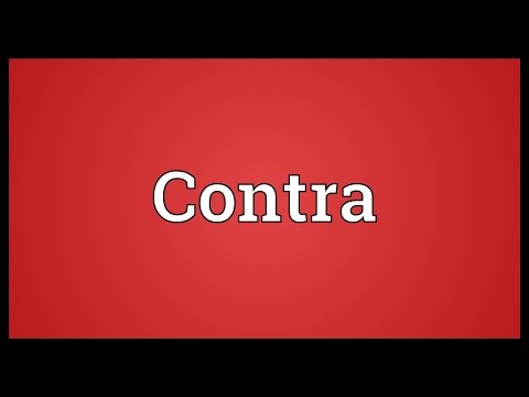 Contra Meaning
