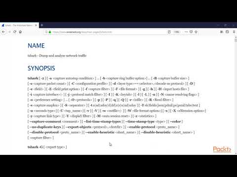 Learn Wireshark Recipes Wireshark Command Line Interface | packtpub com ...
