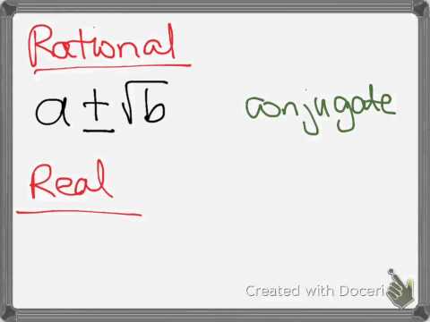Conjugate Root Theorem