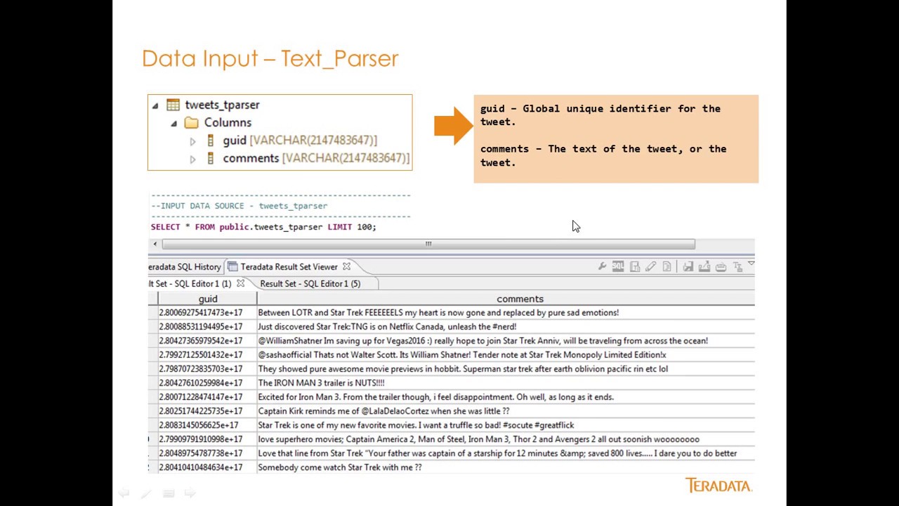 Learn Aster - Text Parser