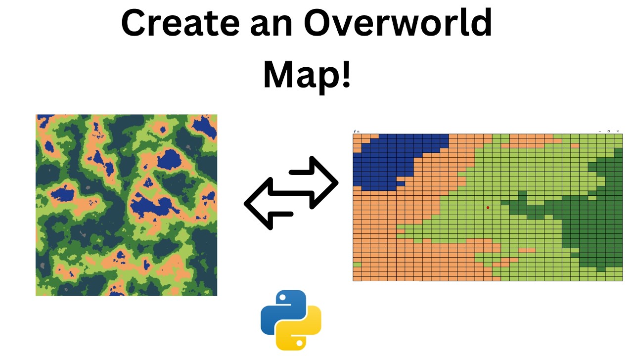 Python Tkinter Tutorial | How to Generate an Overworld Map with TerraForge