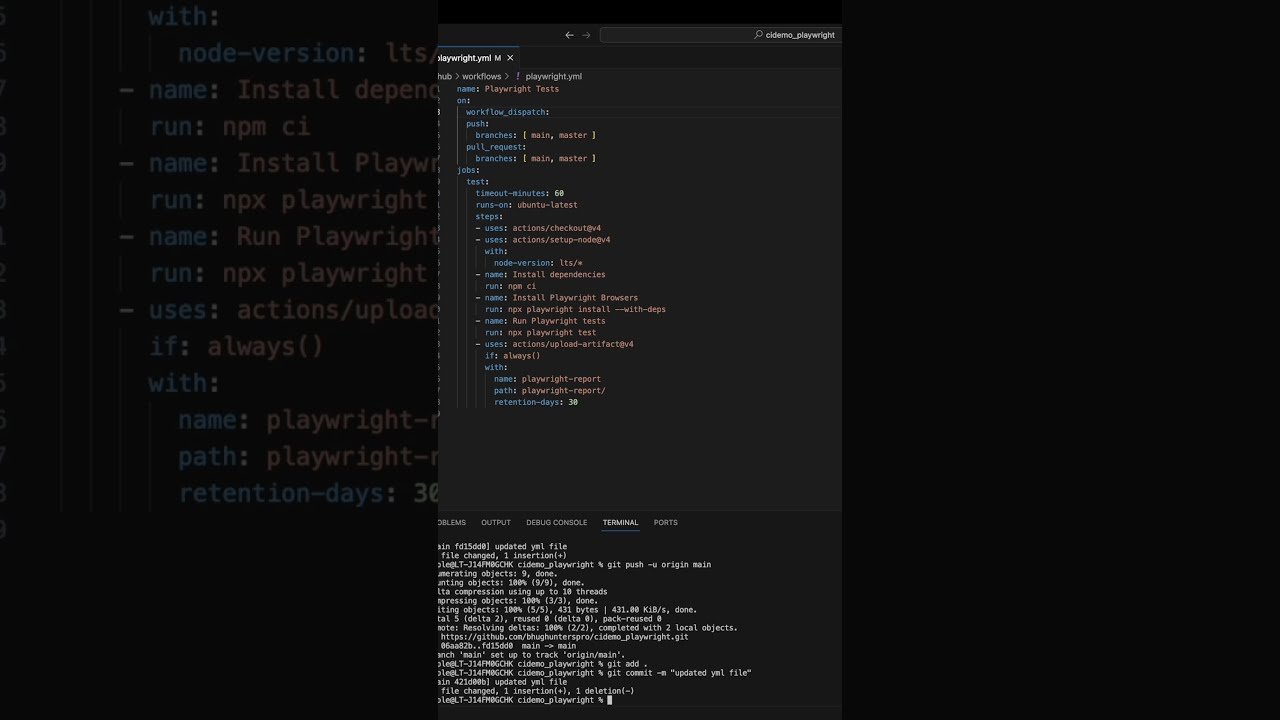 How to get run workflow button in GitHub Actions #automationtesting #shorts  #coding
