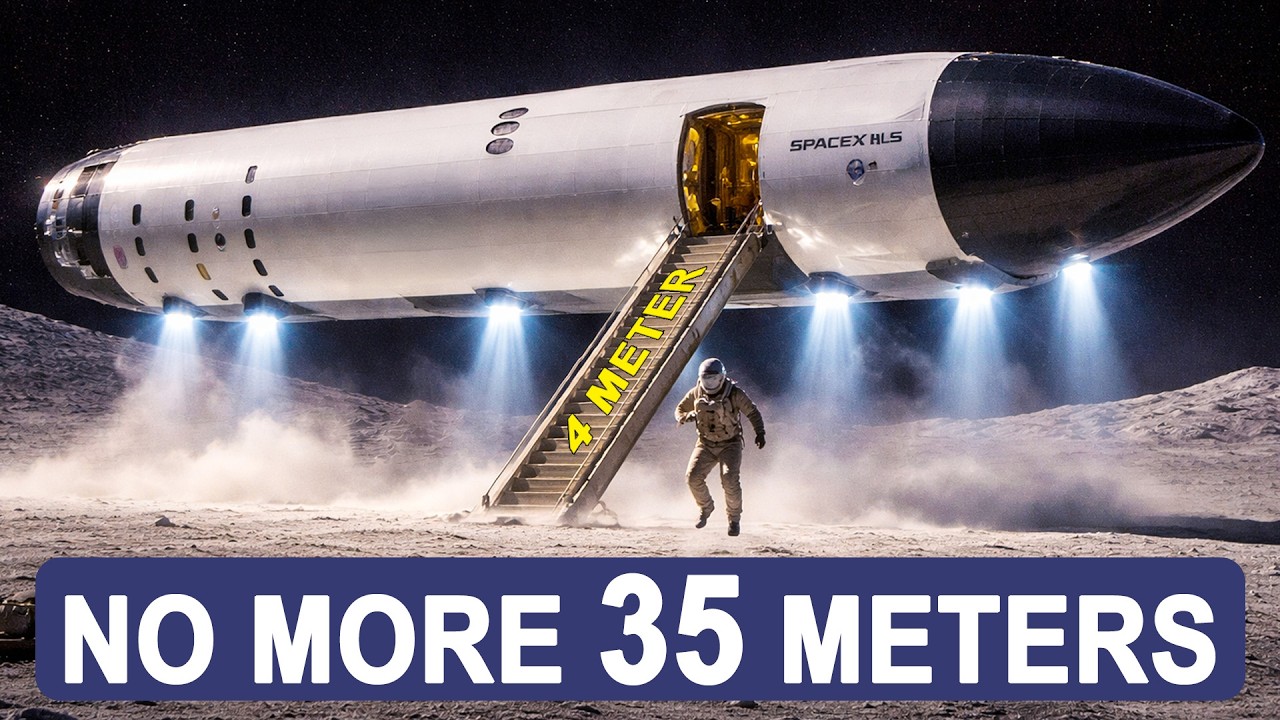 SpaceX found New Method To Land Astronauts from Starship HLS on Moon...Even NASA can't Believe