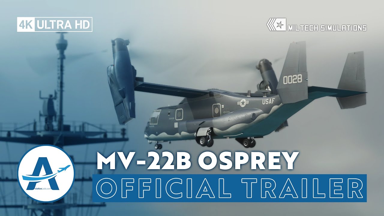 MV-22B Osprey for Microsoft Flight Simulator