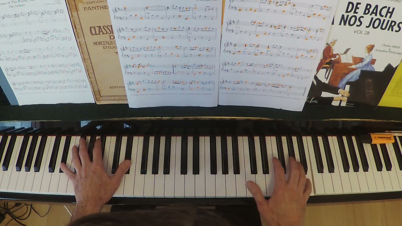 Aria Bach PIANO Cover(Partition PDF/Piano Score PDF Sheet Music)