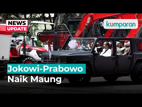 Momen Prabowo Sopiri Jokowi Naik ‘Maung’ Buatan Pindad | kumparan.com