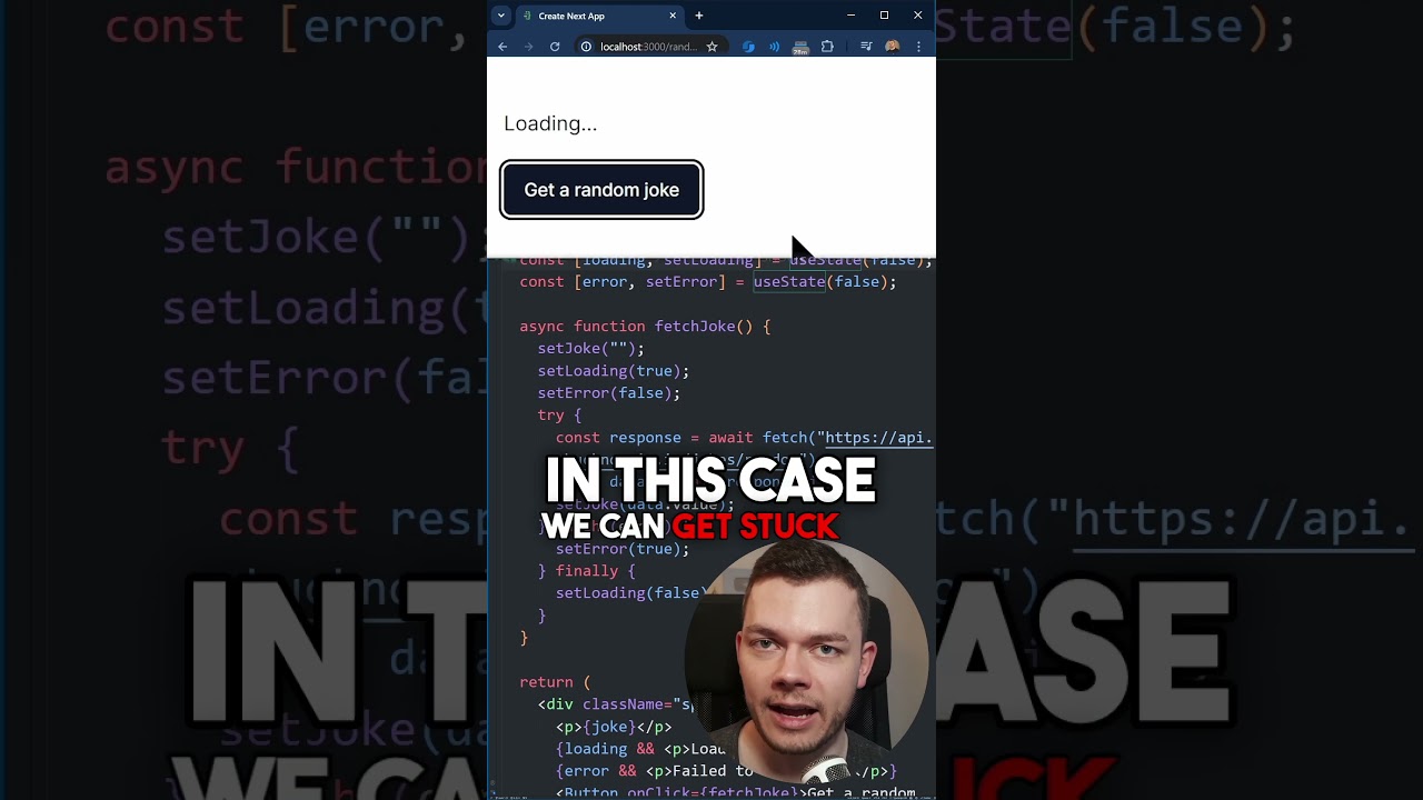 Easiest Way To Timeout A Fetch Request #frontend #frontenddeveloper #webdevelopment #reactjs