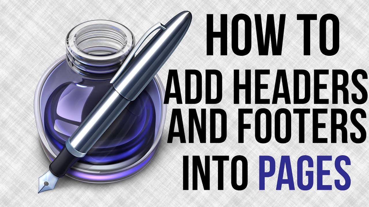 How To Add Headers and Footers in Apple’s Pages