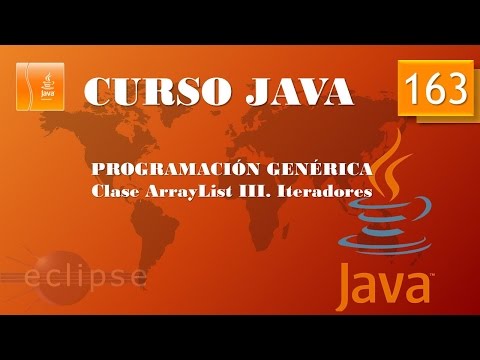 Learn Curso Java Programación genérica ArrayList III Iteradores Vídeo 163 - Mind Luster