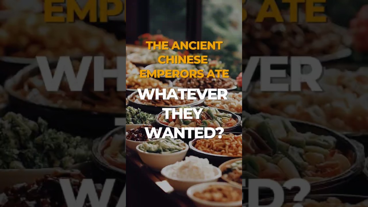 Ancient China's Imperial Mealtime Rules Will SHOCK You!