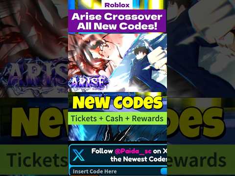 New Codes For Arise Crossover Roblox - New Arise Crossover Codes 2025 - NEW UPDATE!