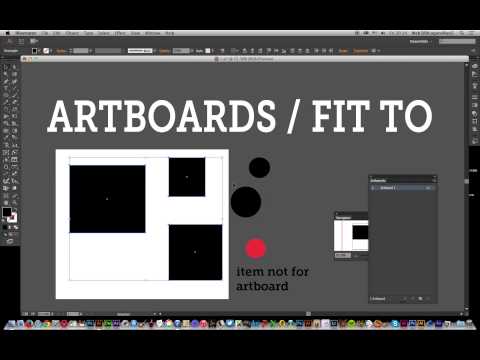 How To Fit Artboards To Selections / Paths Etc In Illustrator
