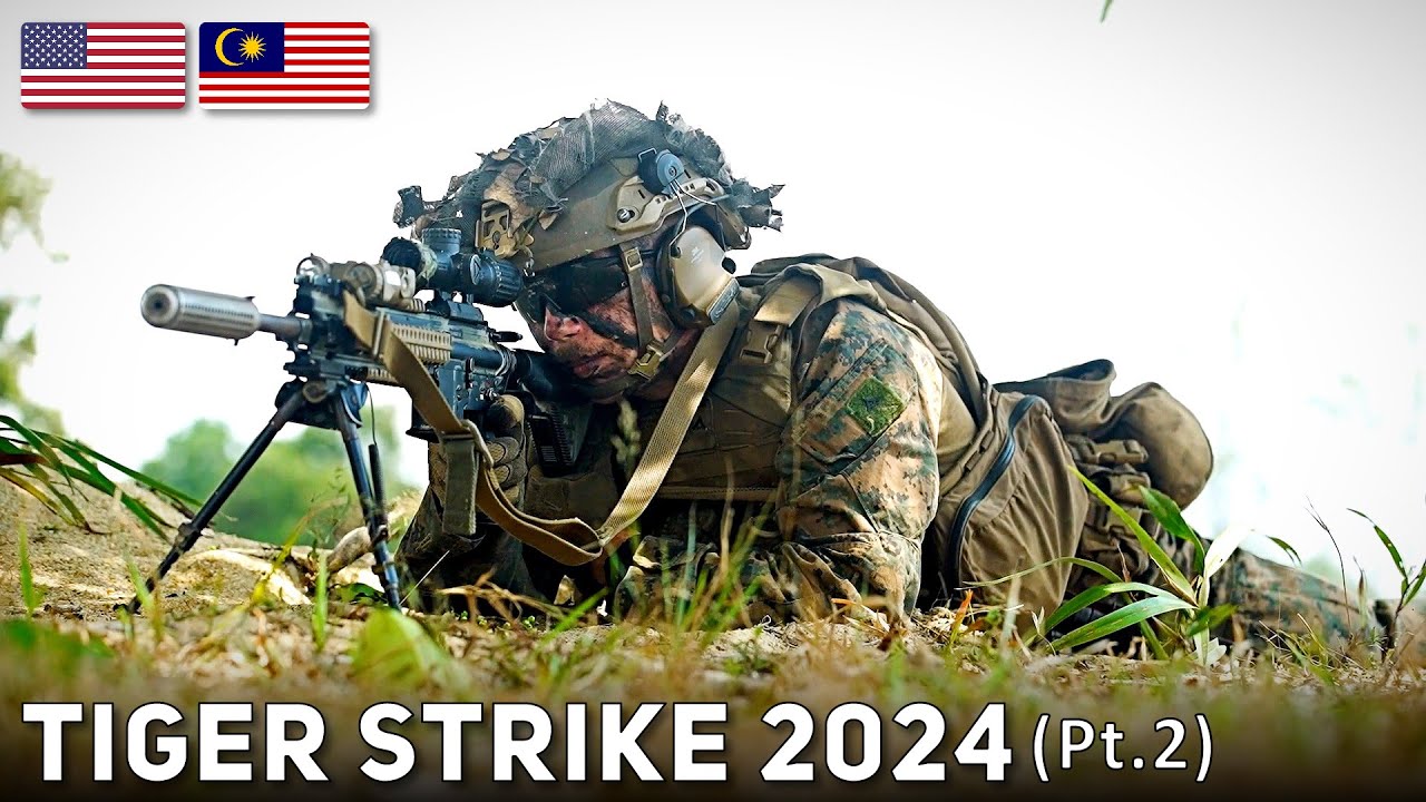 U.S. Marines MEU, Malaysian Armed Forces | Amphibious Assault | Tiger Strike 24 (Pt.2)