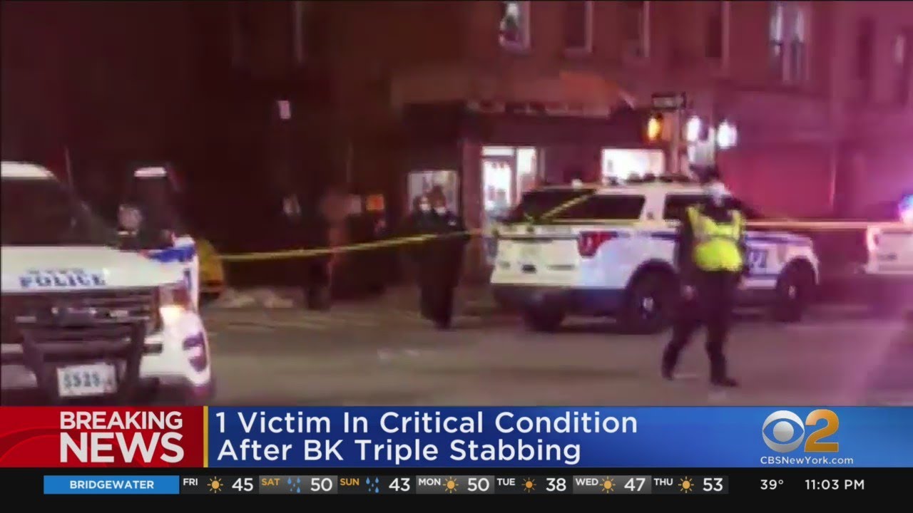 1 Victim In Critical Condition After Triple Stabbing In Brooklyn