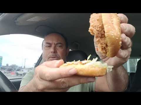 Flaming Hot FIERY Zinger Burger @KFCAustralia