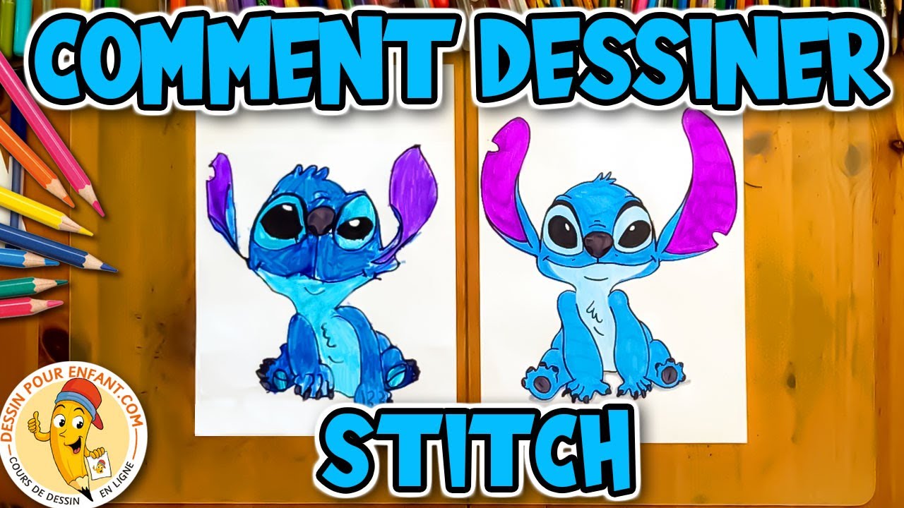 Comment Dessiner STITCH