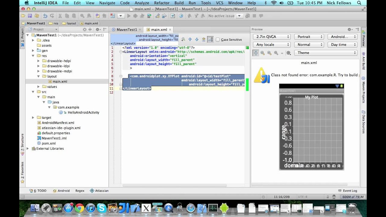 Quickstart Using AndroidPlot with Maven