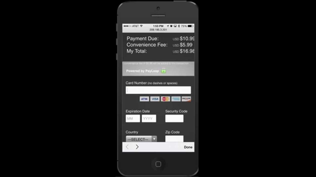 Mobile Bill Payment with PIN Debit