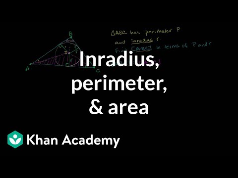 Inradius, Semiperimeter, and Area - Expii