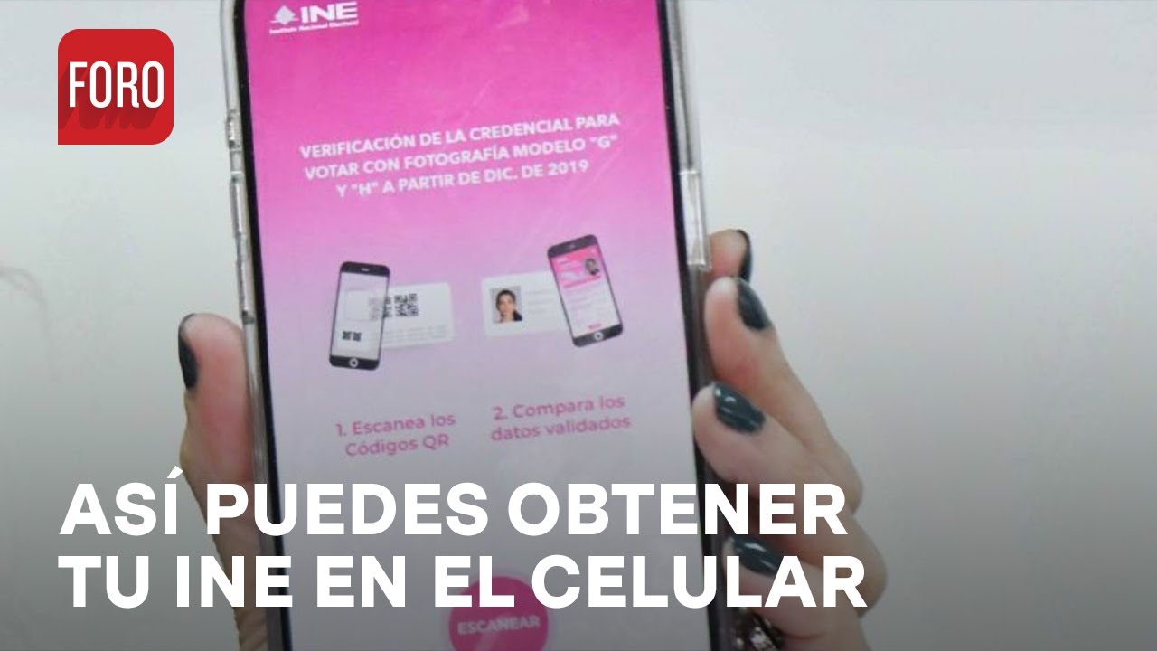 Credencial de elector digital: Así puedes tener tu INE en el celular - A las Tres