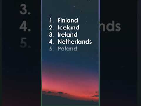 What are all the countries name end with land?