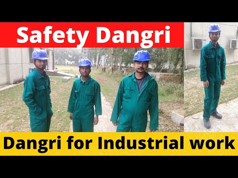 Safety Dangri Suits - Industrial Dungarees Latest Price, Manufacturers ...